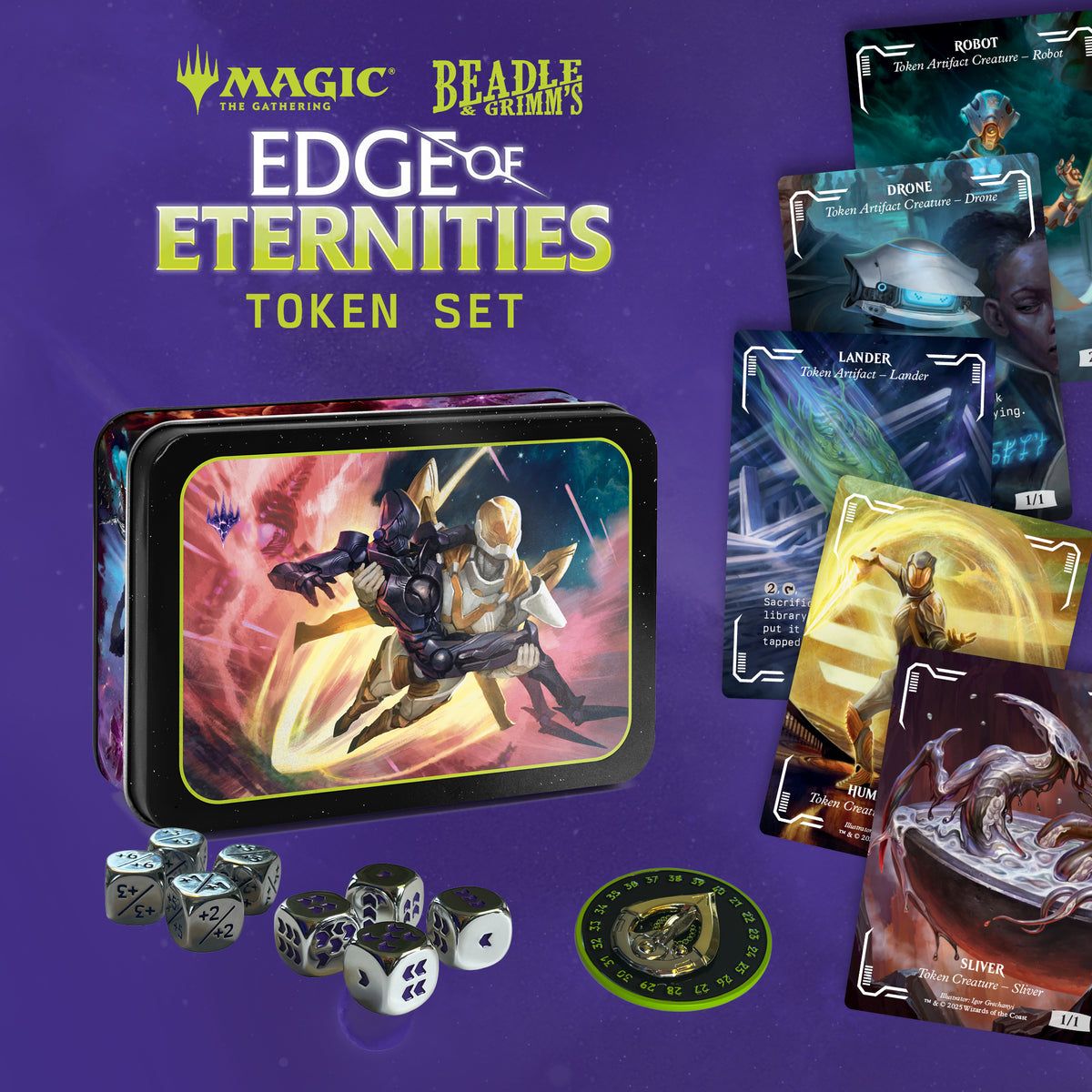 Beadle & Grimm's MTG Edge of Eternities Token Set | Artemis Games